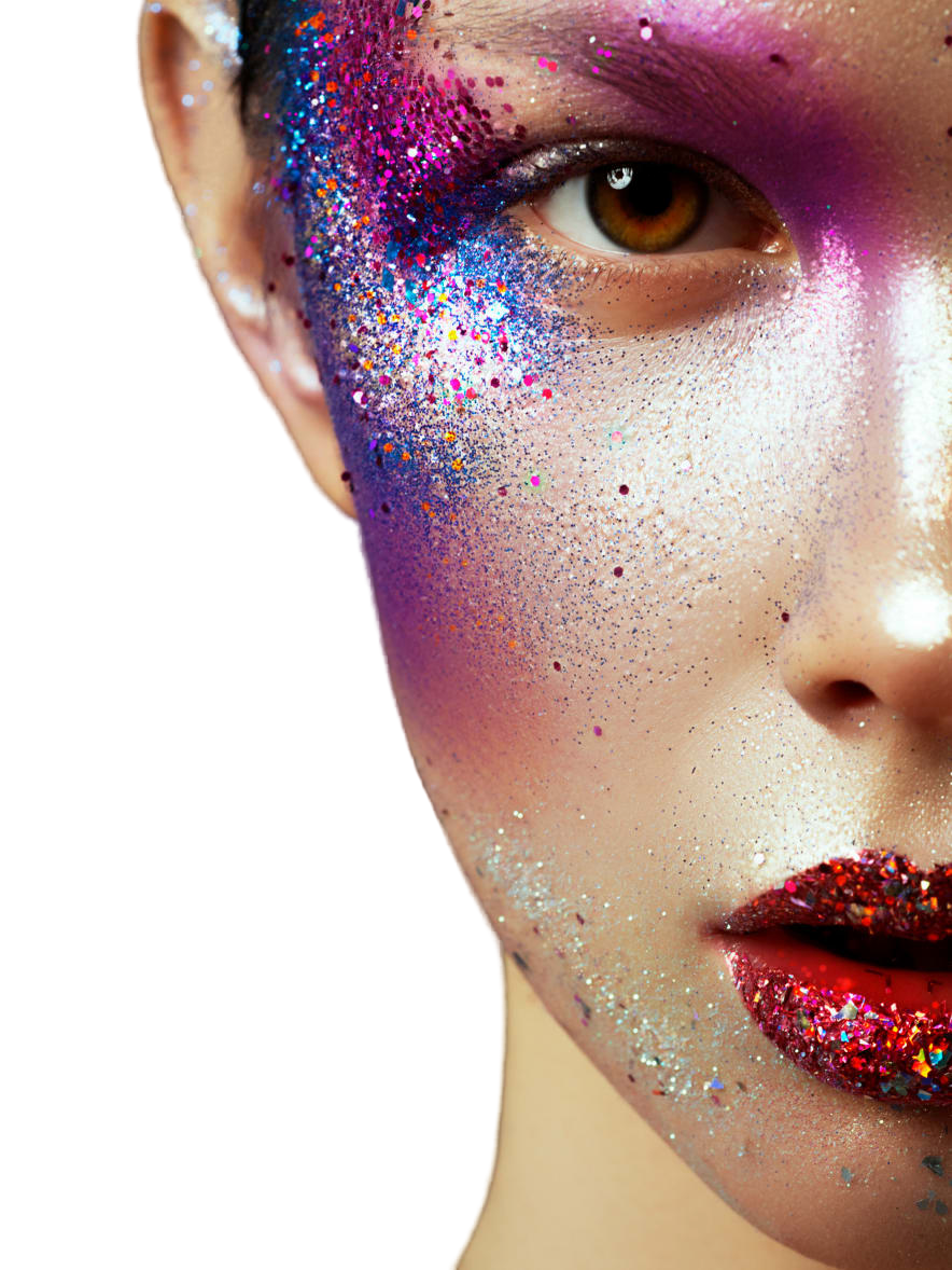 Pour plus de paillettes pour les fêtes, un tuto make-up Glitter ...